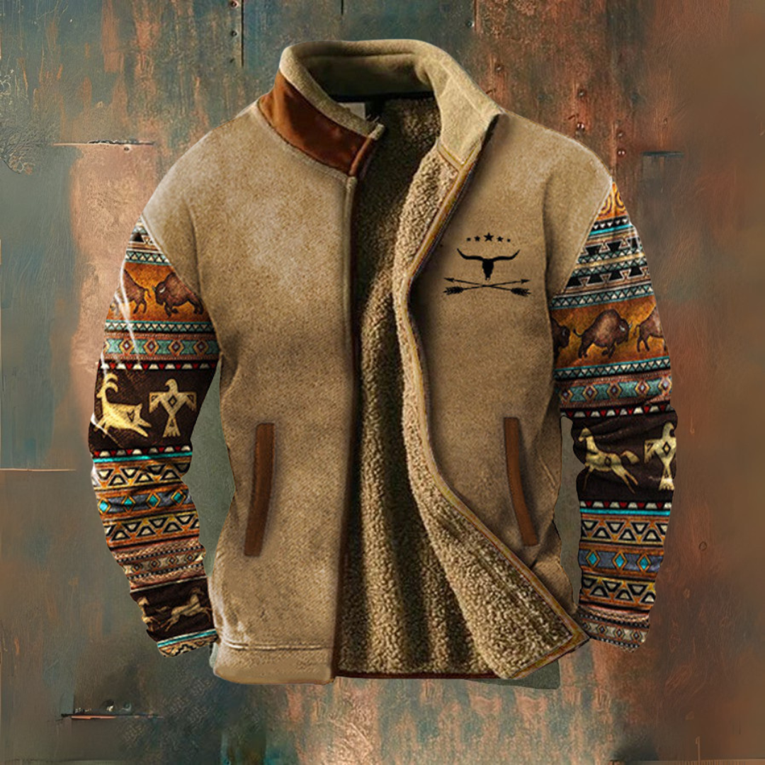 Mathew – Casual Fleece Jacket for Men